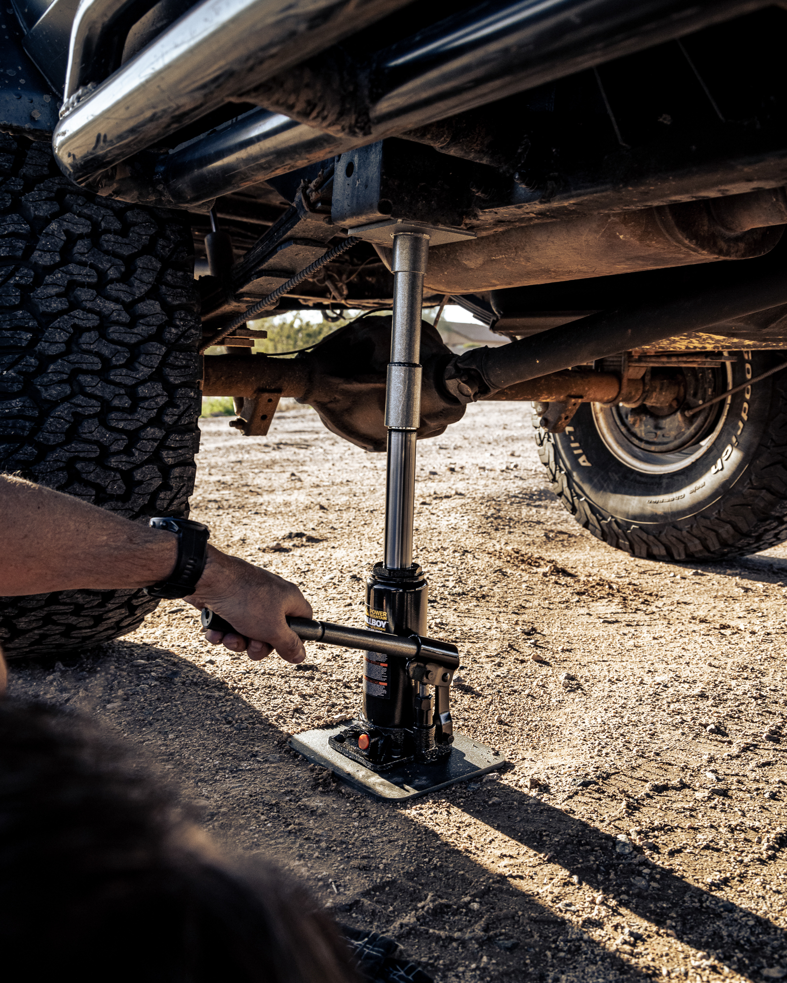 Exciting How To Jack A Lifted Truck Gallery